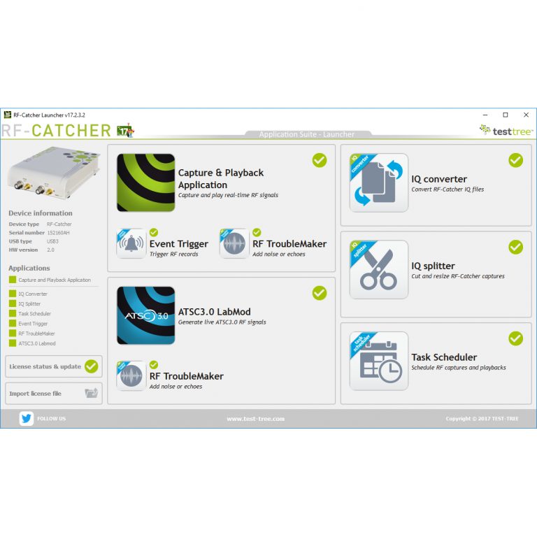 Portable RF Capture & Playback - TestTree