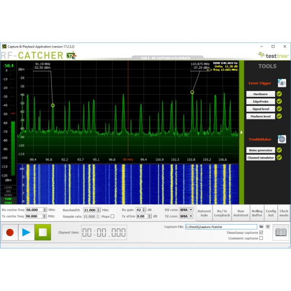 Portable RF Capture & Playback - TestTree
