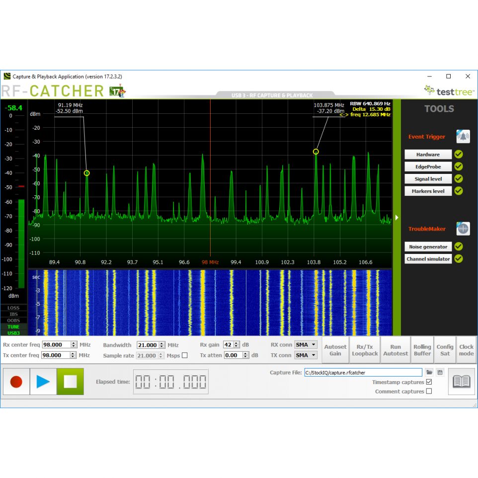 Portable RF Capture & Playback - TestTree