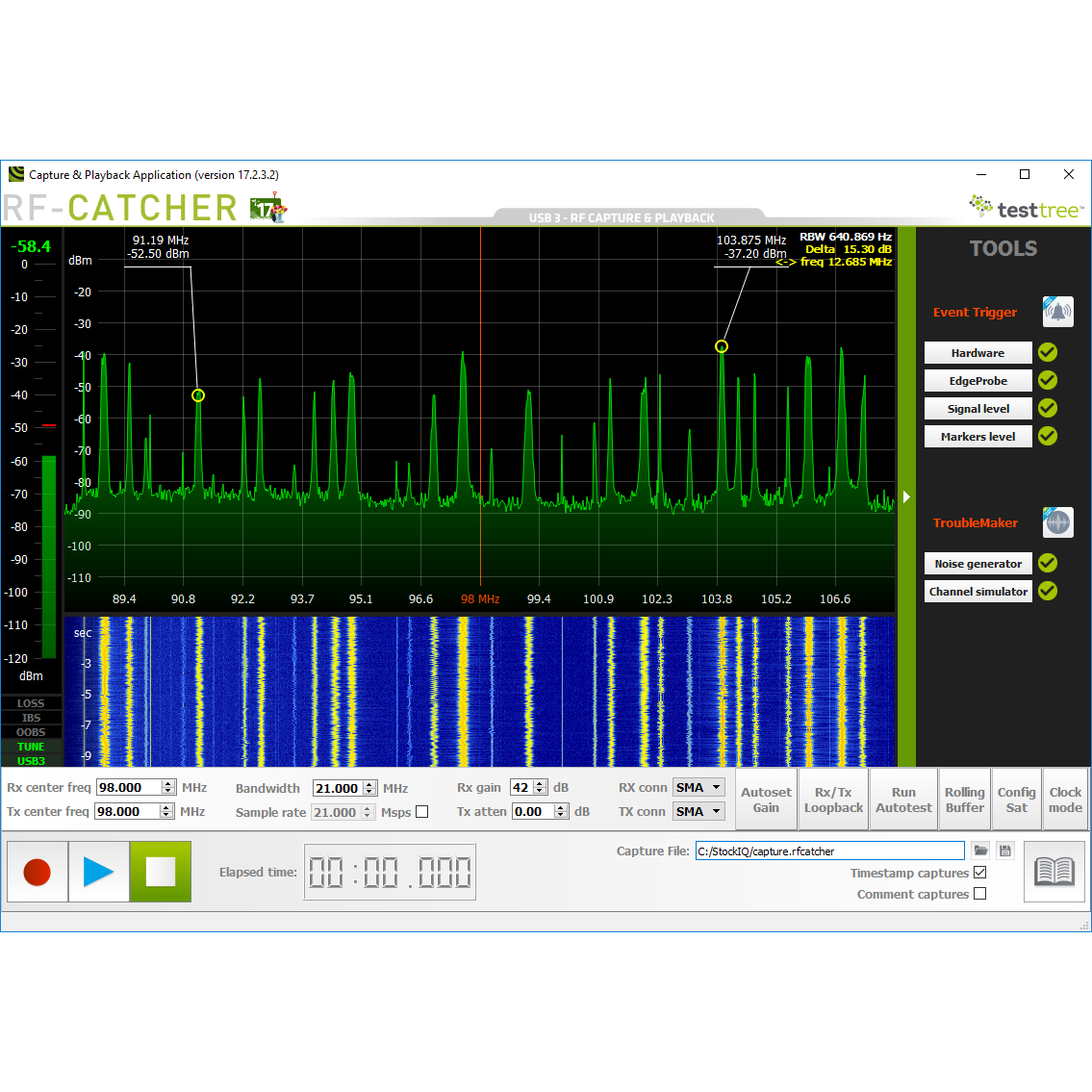 Portable RF Capture & Playback - TestTree